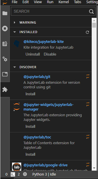 Jupyter Lab - Kite not working · Issue #445 · kiteco/issue-tracker · GitHub