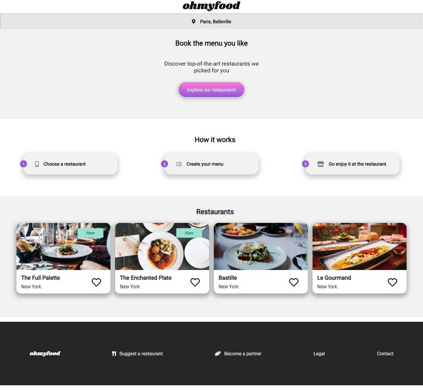 GitHub - jjoslin07/OhMyFood: Open Classrooms Project 3 "ohmyfood"