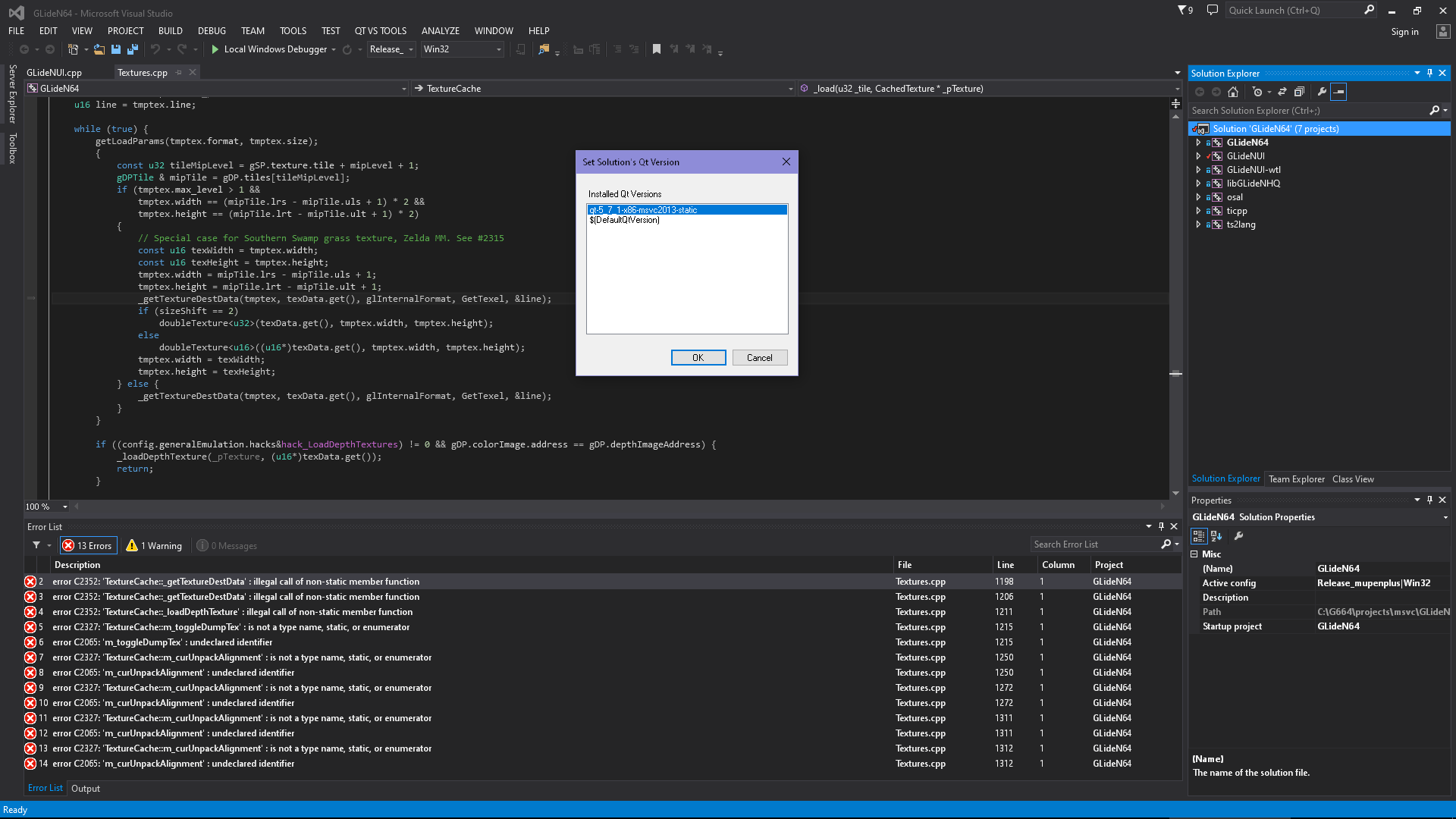 Compile help neeeded · Issue #2351 · gonetz/GLideN64 · GitHub
