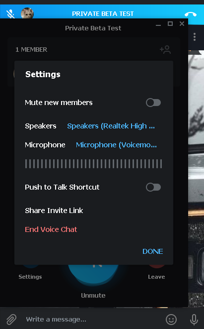 [Feature Request] Adjusting Volume in Voice Chat and Video message ...