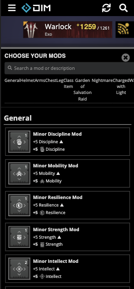 Loadout Optimizer: Mod itemTypeDisplayName i18n · Issue #6500 · DestinyItemManager/DIM · GitHub