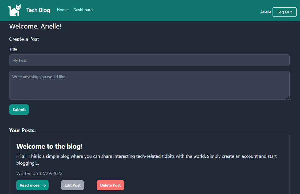 GitHub - arielle-elak/Tech_Blog