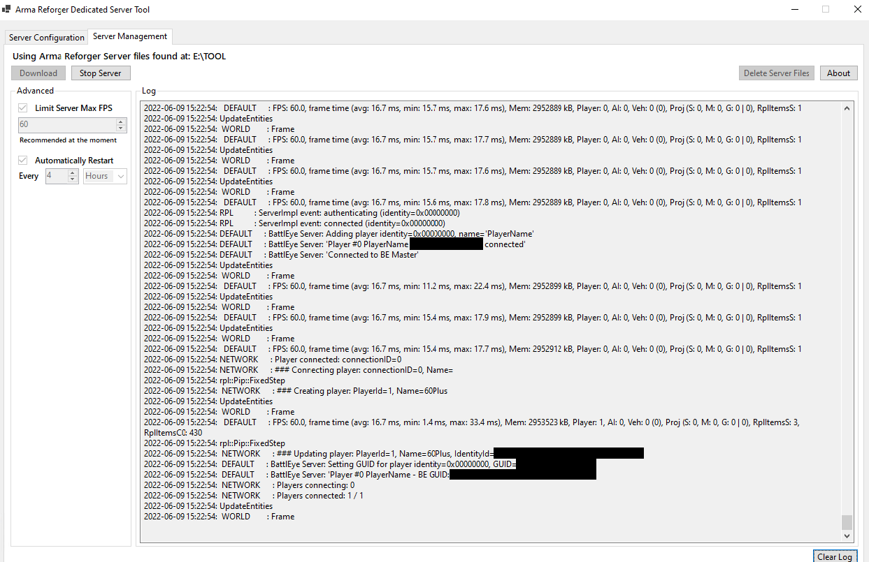 Few issues. · Issue #2 · soda3x/ArmaReforgerServerTool · GitHub