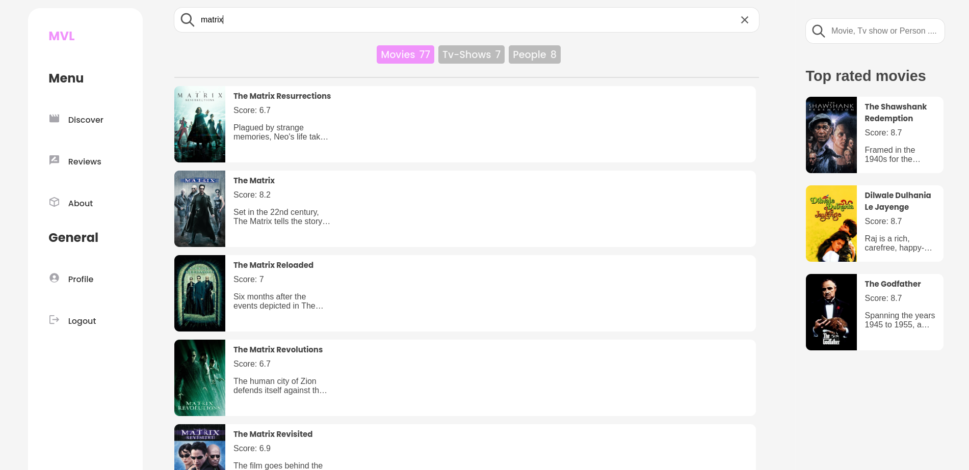 GitHub - dndanli/My-movie-list: A web platform where users can review ...