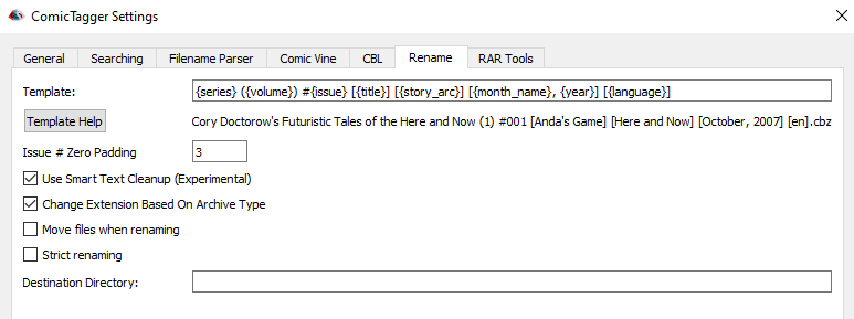 [new renamer] language tag gives "string items out of range" · Issue #281 · comictagger ...