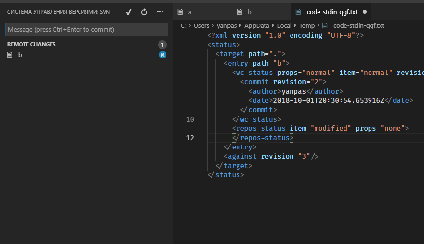 Modified files are not displayed in the sidebar · Issue #356 · JohnstonCode/svn-scm · GitHub