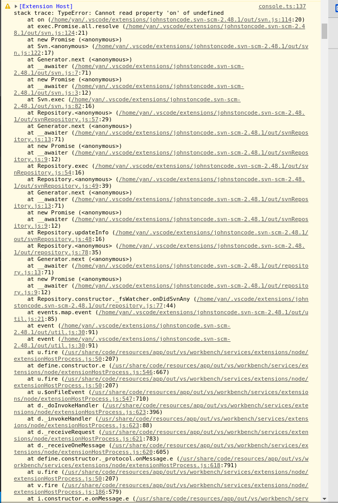 Extension causes high cpu load · Issue #661 · JohnstonCode/svn-scm · GitHub