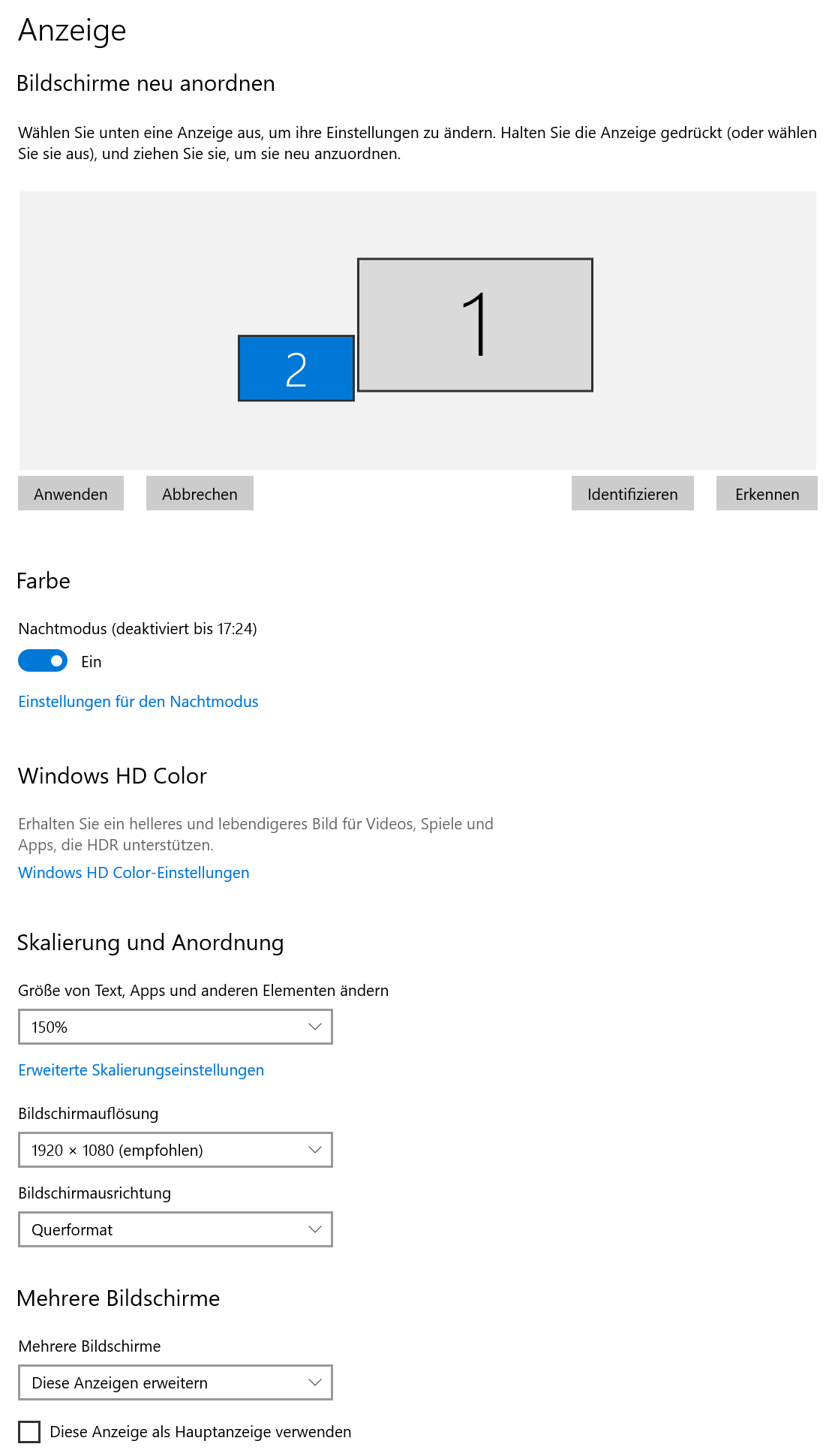 Tabs are 1 pixels short of the top of the window in full screen on a 2 ...