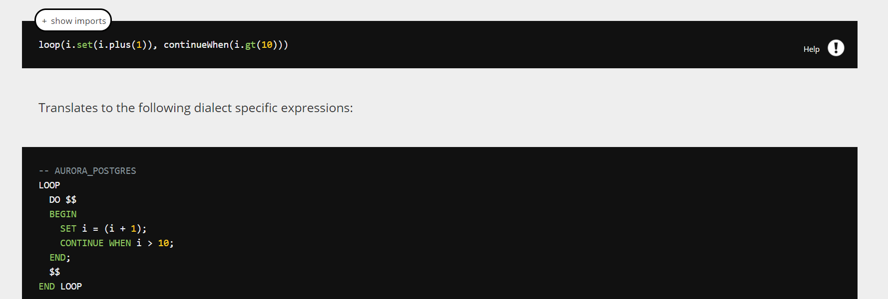 Add more to other manual sections · Issue #12336 · jOOQ/jOOQ · GitHub