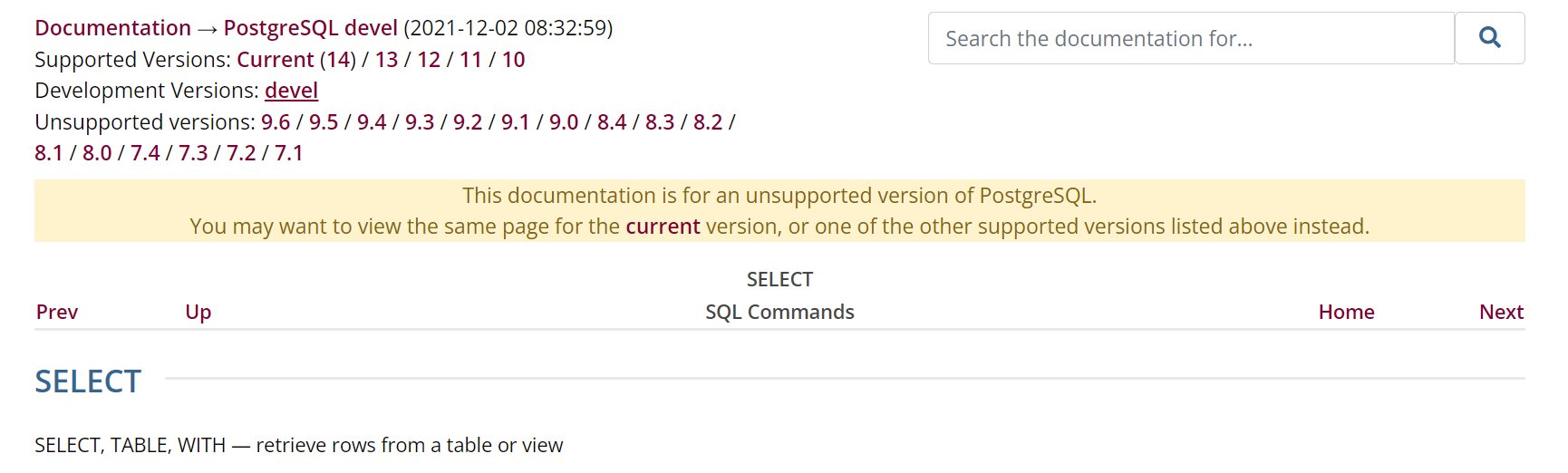 Development version of the manual should include a disclaimer in the header · Issue #12692 ...