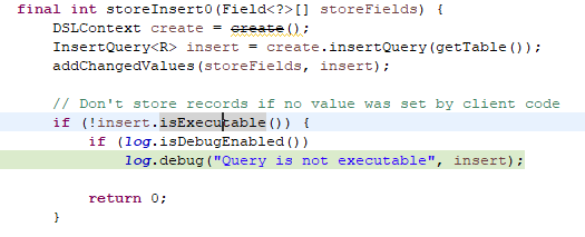 insert queries having auto-generated ids are not executed · Issue #6935 · jOOQ/jOOQ · GitHub