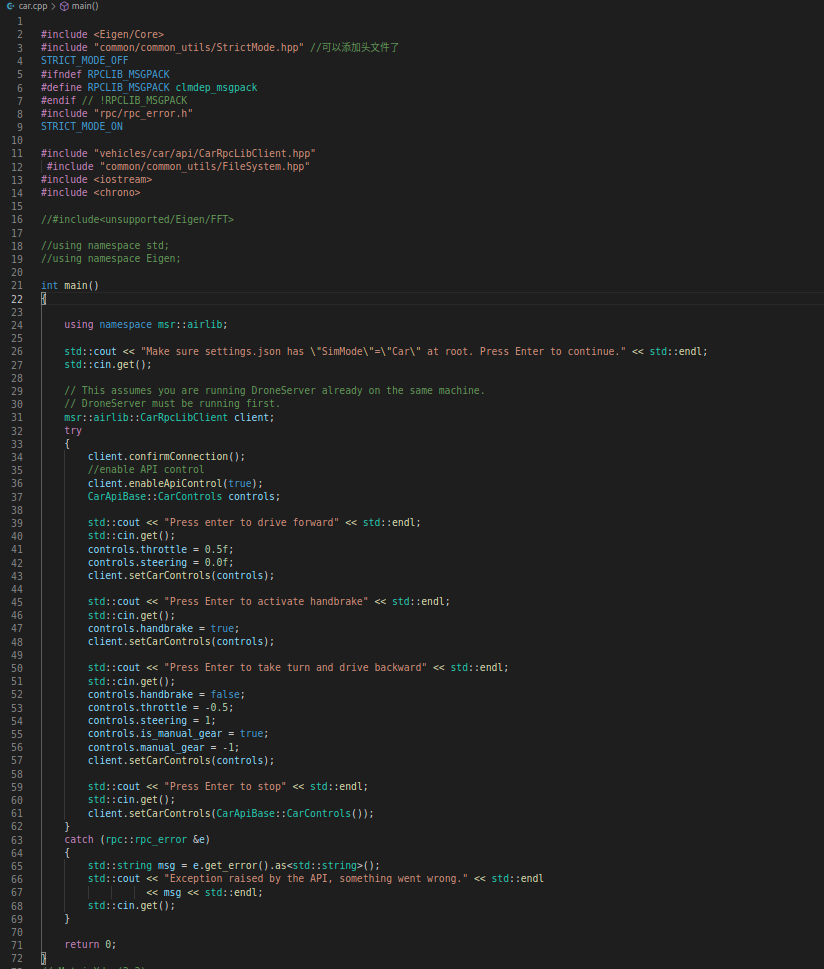 Compliation Problem I Encountered A Problem With Vscode · Issue 4090 · Microsoft Airsim · Github