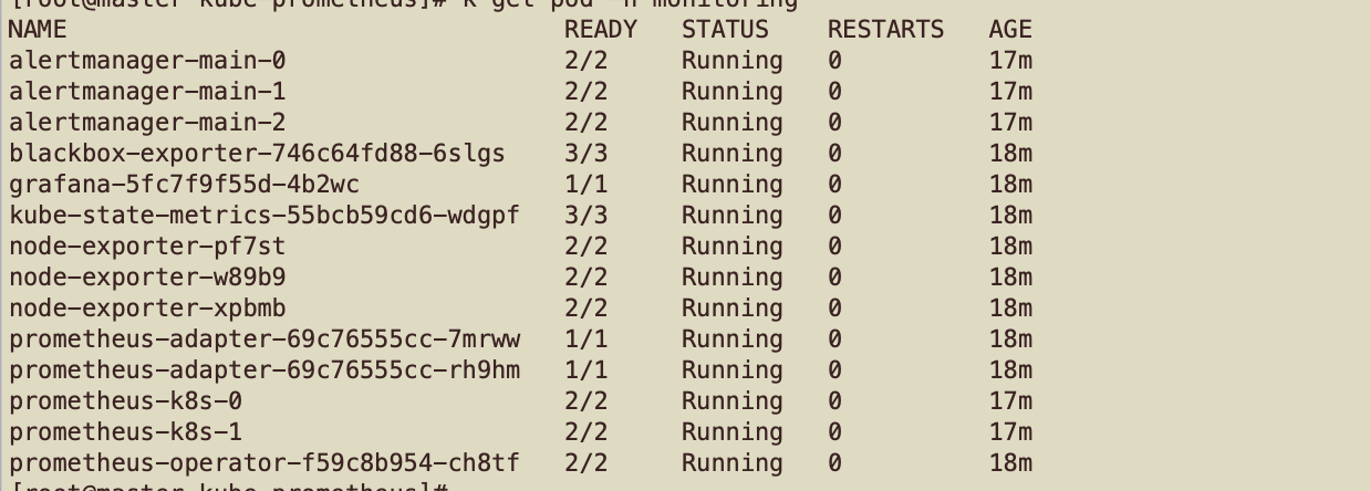 kube-prometheus steps error · Issue #2088 · prometheus-operator/kube-prometheus · GitHub