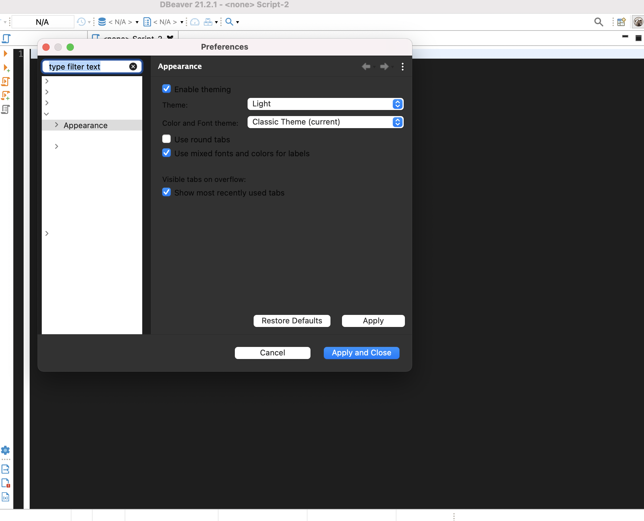 light theme error · Issue #13980 · dbeaver/dbeaver · GitHub