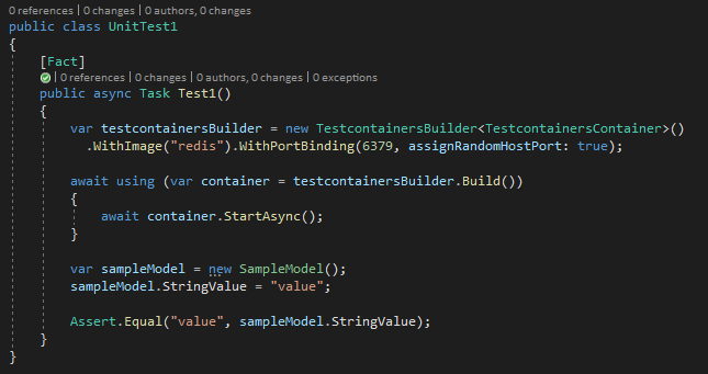 Testcontainerscontainerstartasync Breaks Coverlet Code Coverage · Issue 309 · Testcontainers
