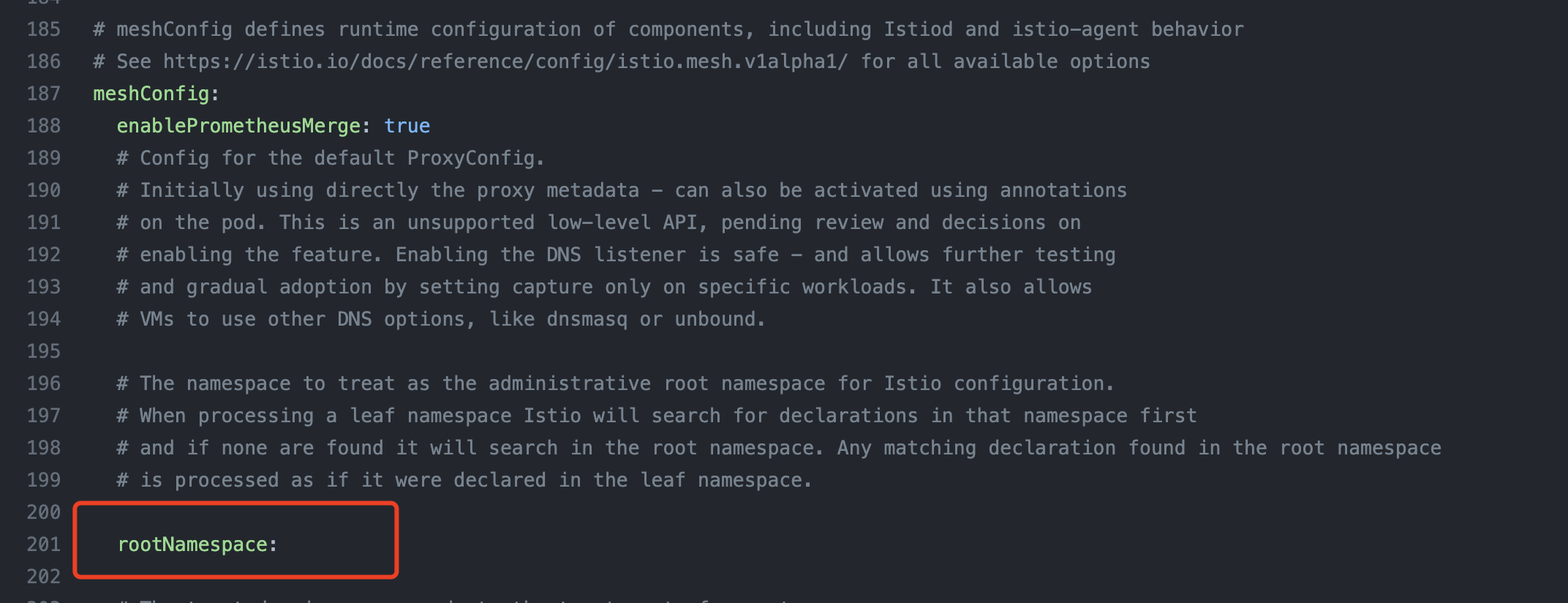 rootNamespace is set to null in helm install · Issue #42155 · istio ... rootNamespace is set to null in helm install · Issue #42155 · istio ...