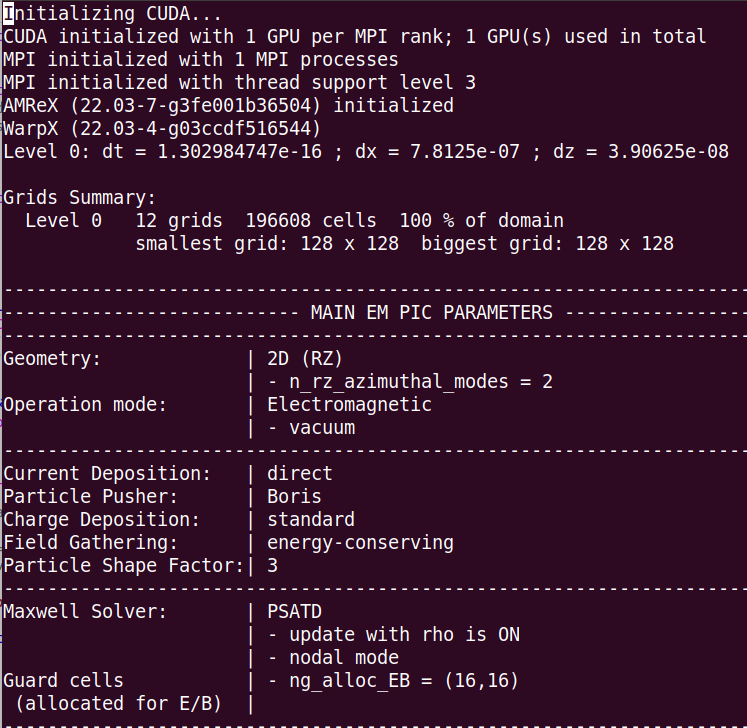 Laser Evolution · Issue #2930 · BLAST-WarpX/warpx · GitHub