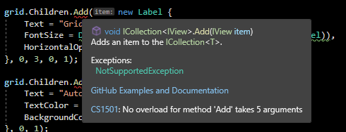 Maui api examples are inaccurate, obsolete, and don't compile · Issue #15964 · dotnet/maui · GitHub