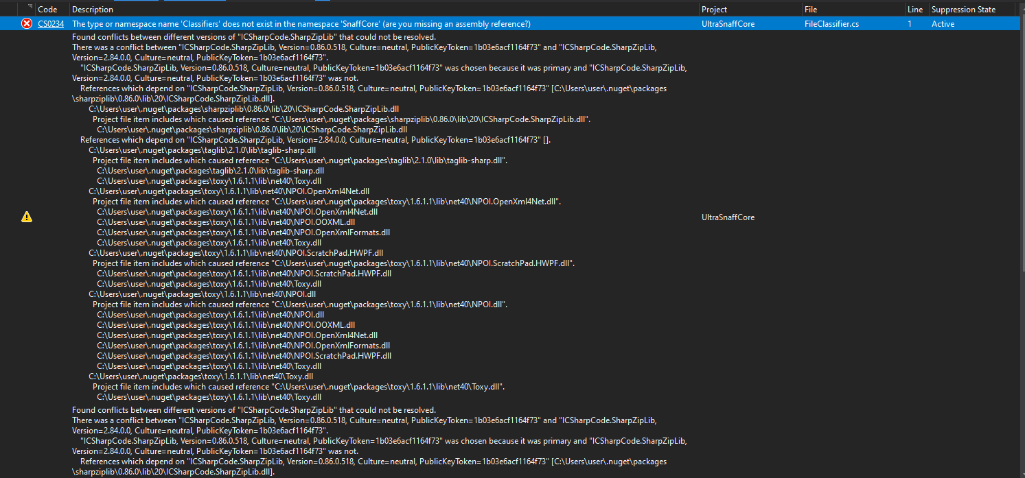 Compilation of Ultrasnaffler does not work · Issue #56 · SnaffCon ...