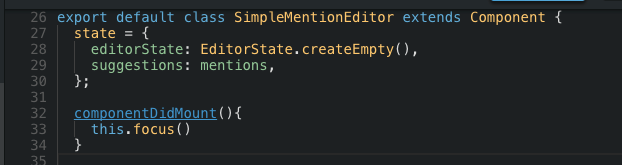 Plugins Not Working If Called Refseditorfocus In Componentdidmount 