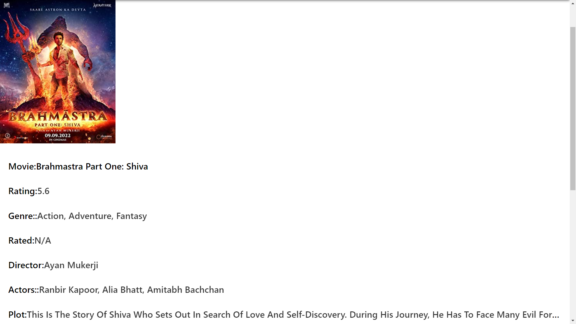 Github Ranjan51 Movie Search App This React Movie Search App Will Be Having The Feature To