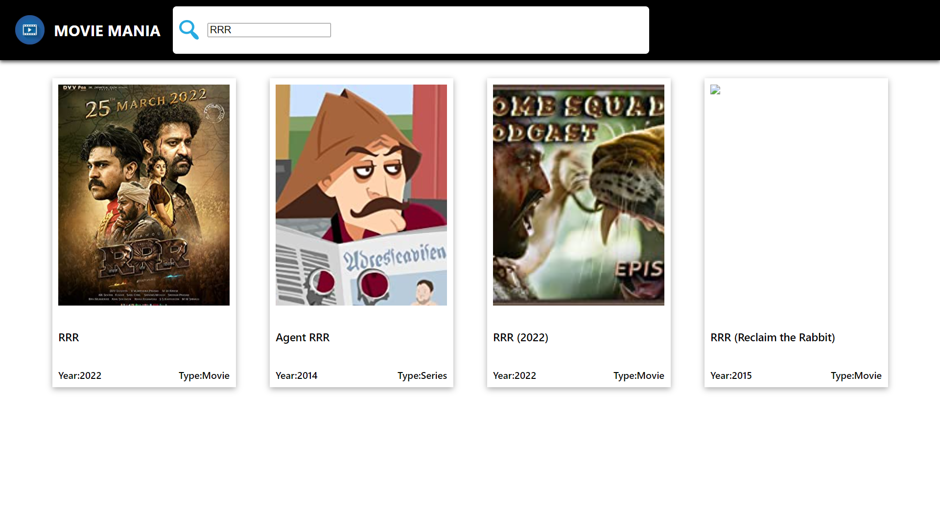 Github Ranjan51 Movie Search App This React Movie Search App Will Be Having The Feature To