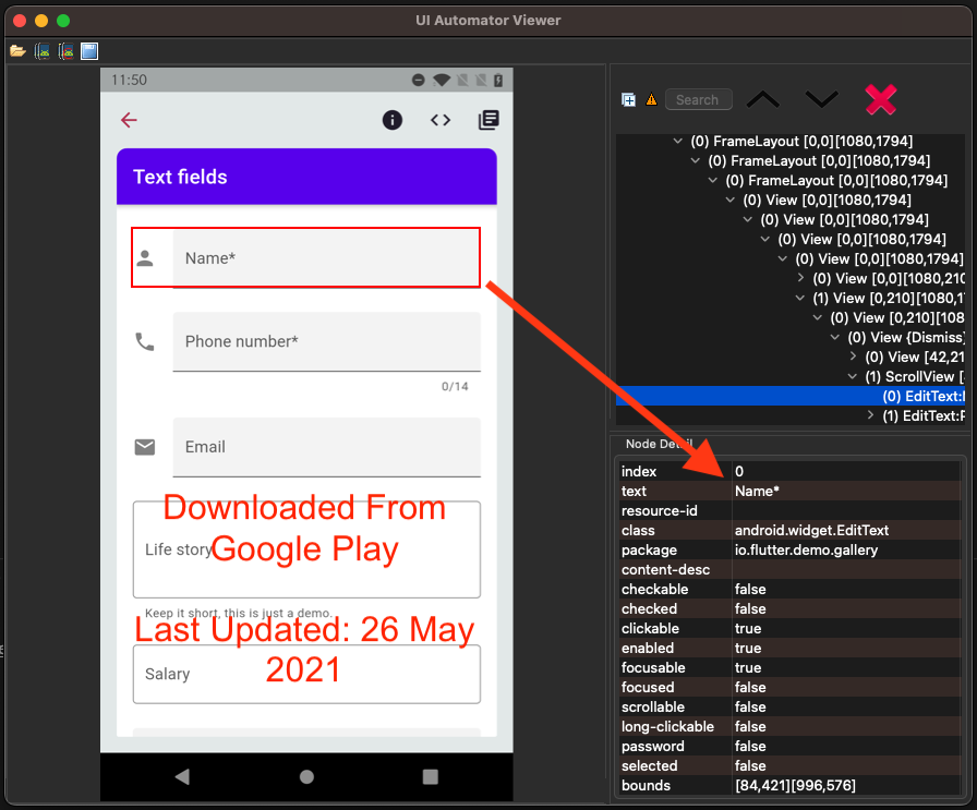 unable to get accessibility info using text fields with hints · Issue #119326 · flutter/flutter ...