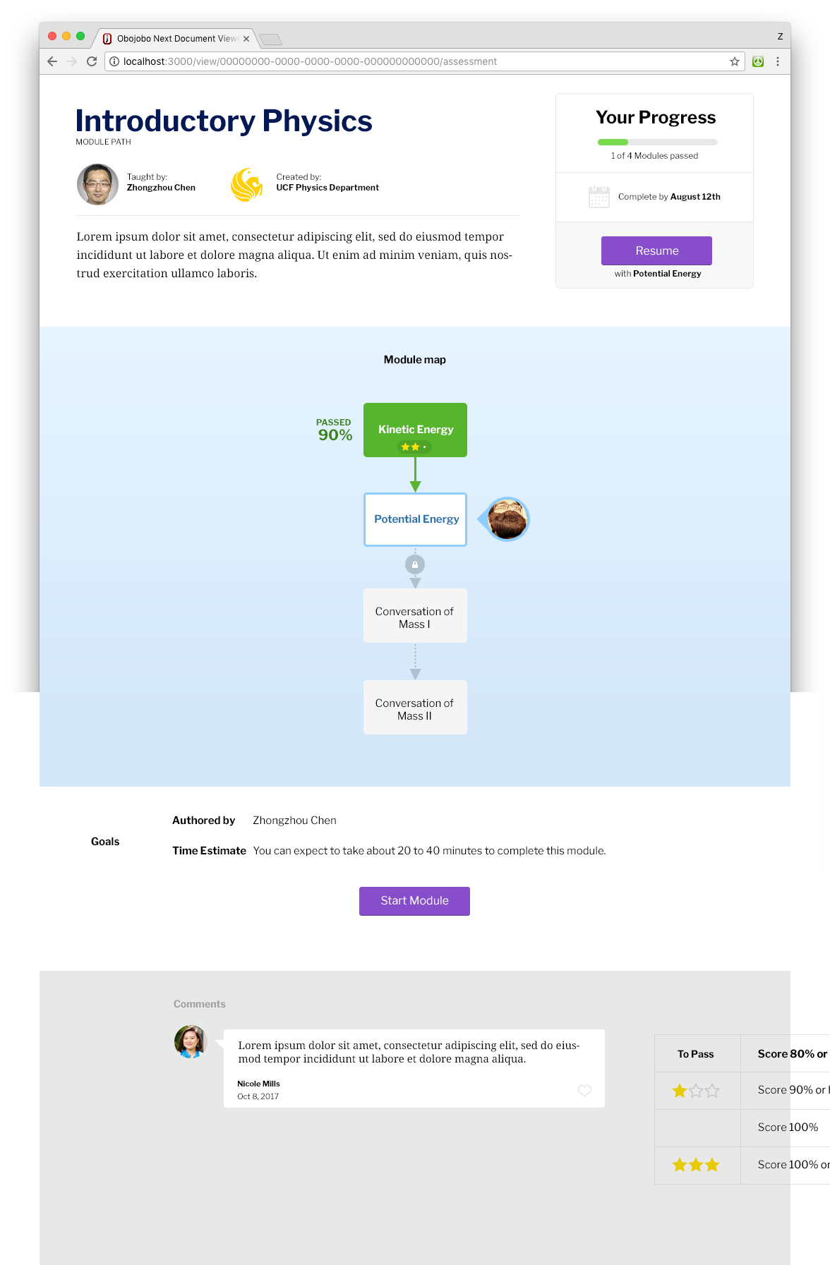 Linked modules interface · Issue #226 · ucfopen/Obojobo · GitHub