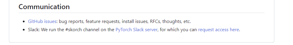 Enable GitHub Discussions for the Project · Issue #939 · skorch-dev/skorch · GitHub