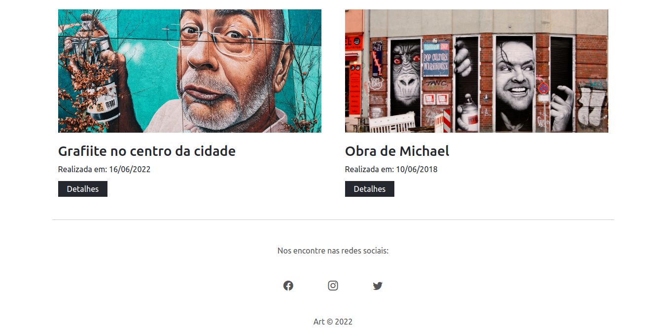 GitHub - JoneilsonLima/Art: Projeto desenvolvido para praticar o Bootstrap.