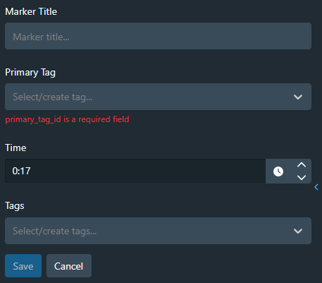 [Bug Report] Text displacement when creating new marker · Issue #4043 ...