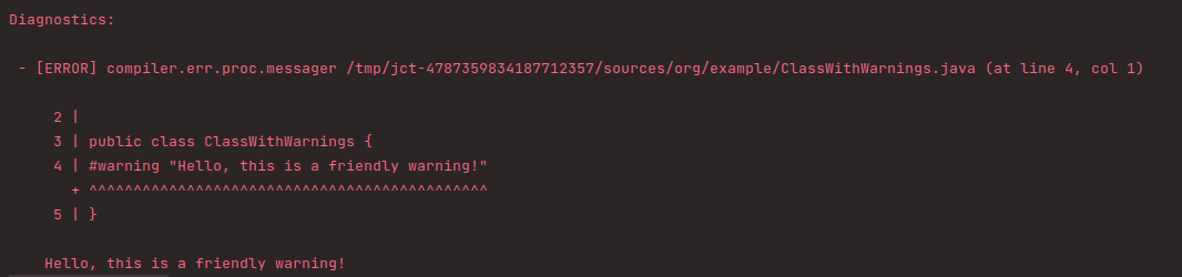 Bug Warning Preprocessor Directive Writes To The Error Logger Rather Than The Warning Logger 7537