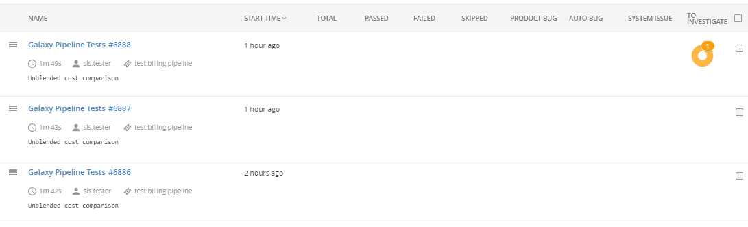 Launch stats missing in tabular view · Issue #1148 · reportportal/reportportal · GitHub