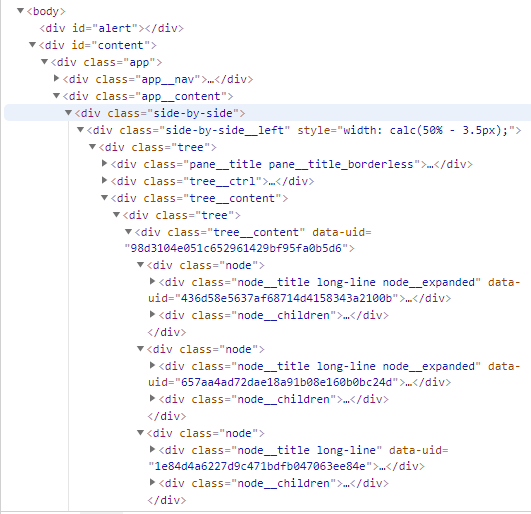 Allure's UI auto-expands previously expanded and subsequently collapsed ...