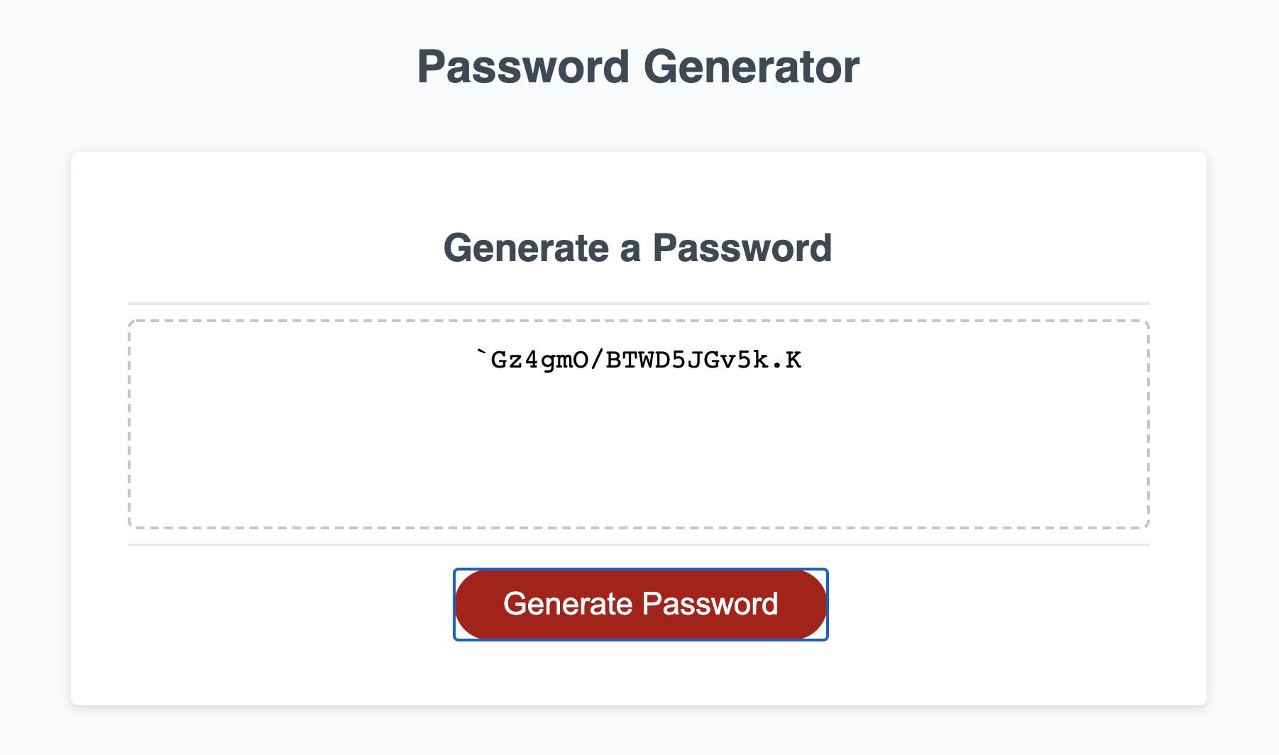 GitHub - damiandeleon/Password-Generator