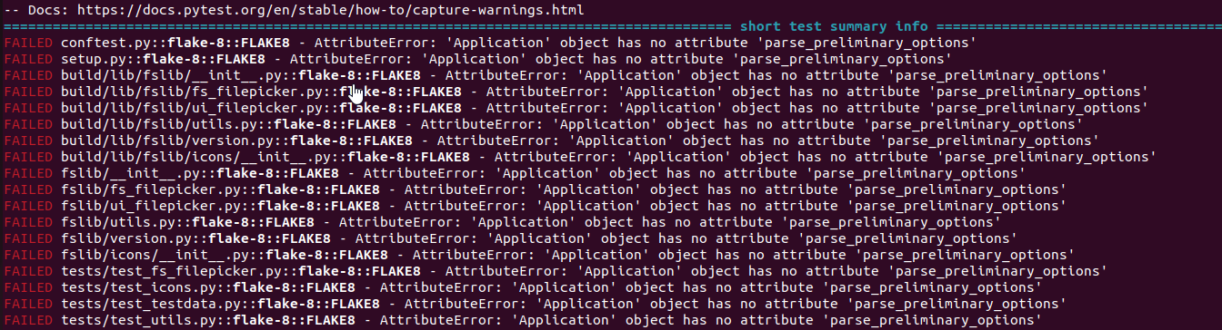 flake8 tests shows failures · Issue #21 · Open-MSS/fs_filepicker · GitHub