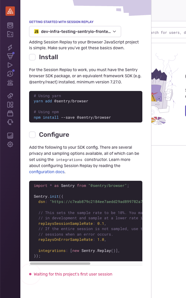 [Implementation] In-App Onboarding Experience Improvements for Session Replay · Issue #45474 ...