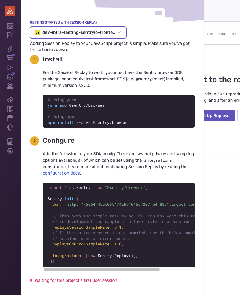 [Implementation] In-App Onboarding Experience Improvements for Session Replay · Issue #45474 ...