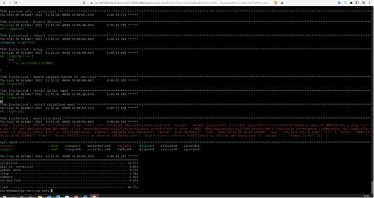 Cyclecloud data disk mount is failing · Issue #1112 · Azure/az-hop · GitHub