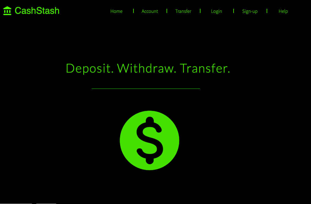 GitHub - morgan-jaouni/CurrentBanking: Sign up. Deposit. Withdraw. Send money to your friends.