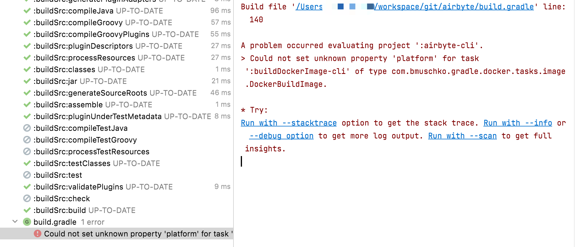 Failed To Apply Plugin Airbyte Docker · Issue 8263 · Airbytehqairbyte · Github