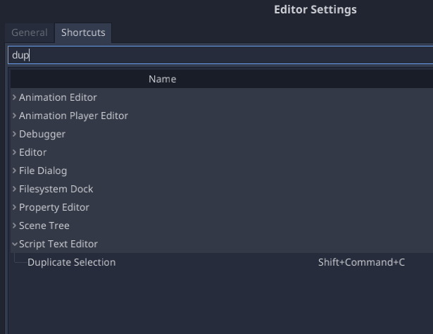 "Duplicate Line" keyboard shortcut no longer available · Issue #61192 · godotengine/godot · GitHub
