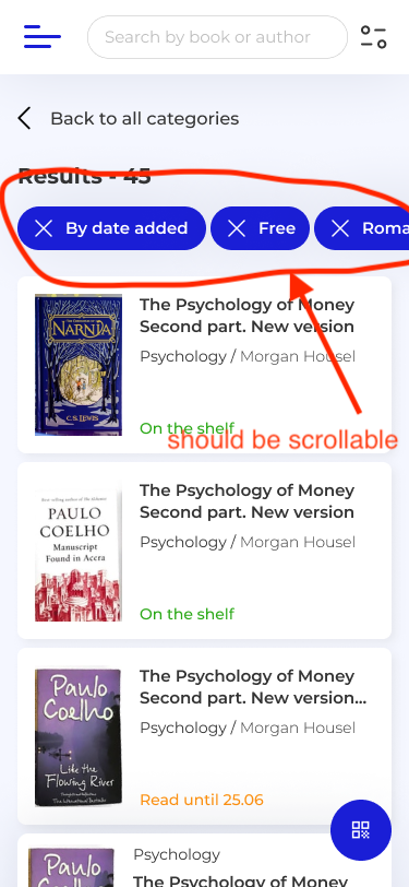 :iphone: Adjust user search page with filters · Issue #467 ...