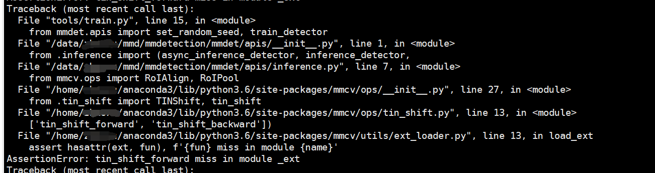 tin_shift_forward miss in module _ext · Issue #655 · open-mmlab/mmcv · GitHub