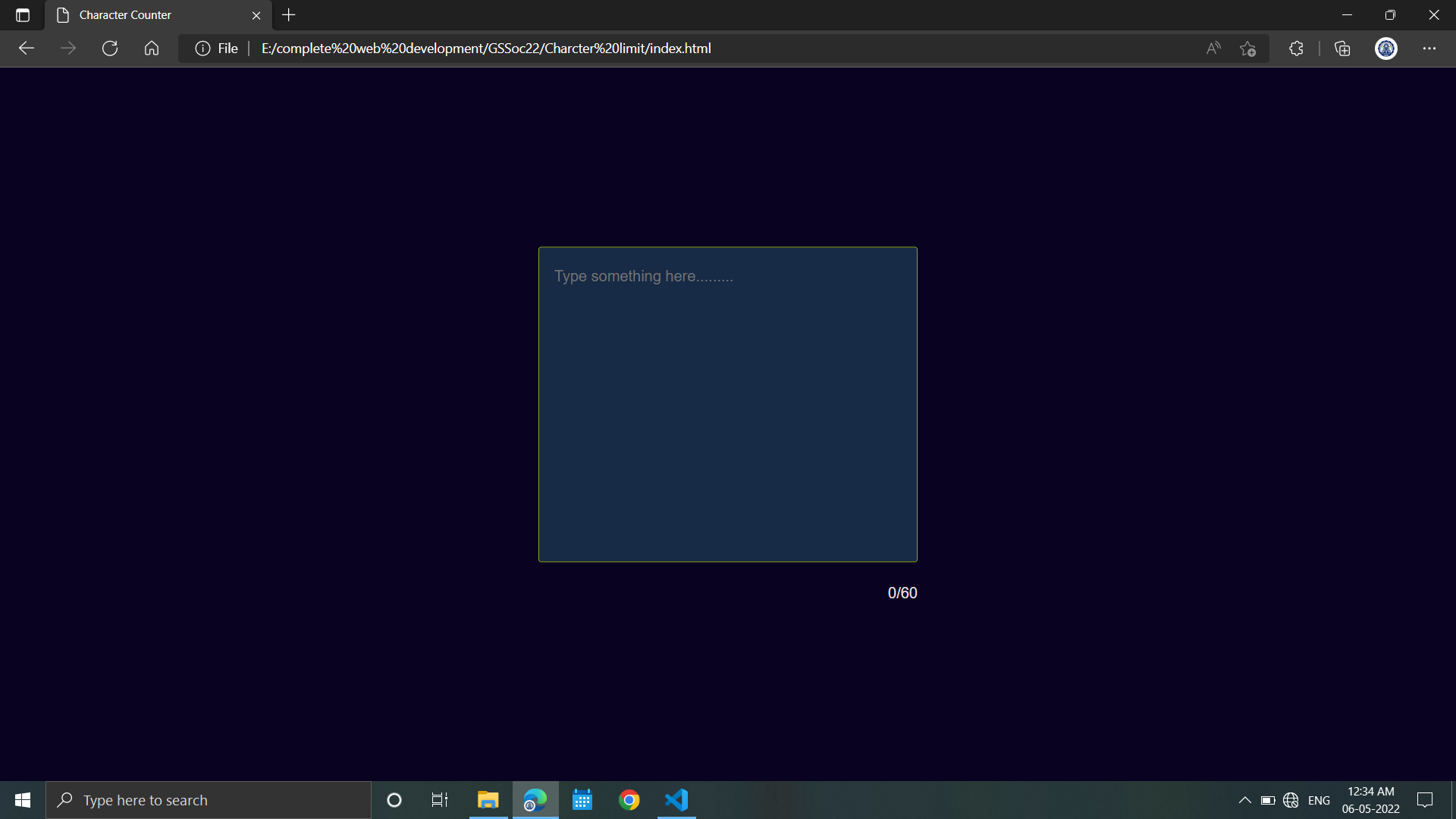 Character Limit · Issue #1247 · khushi-purwar/WebDev-ProjectKart · GitHub