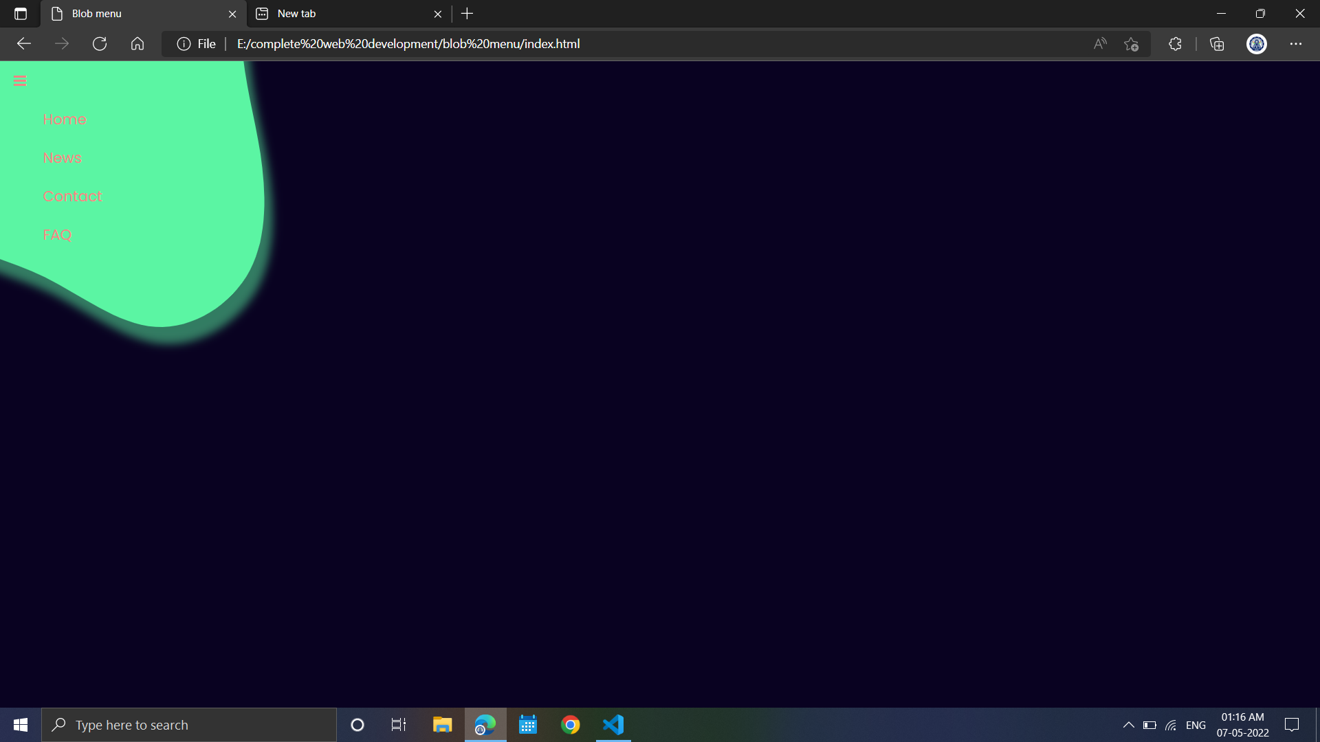 blob-menu-animation · Issue #626 · arpit456jain/Amazing-Css-Effects · GitHub