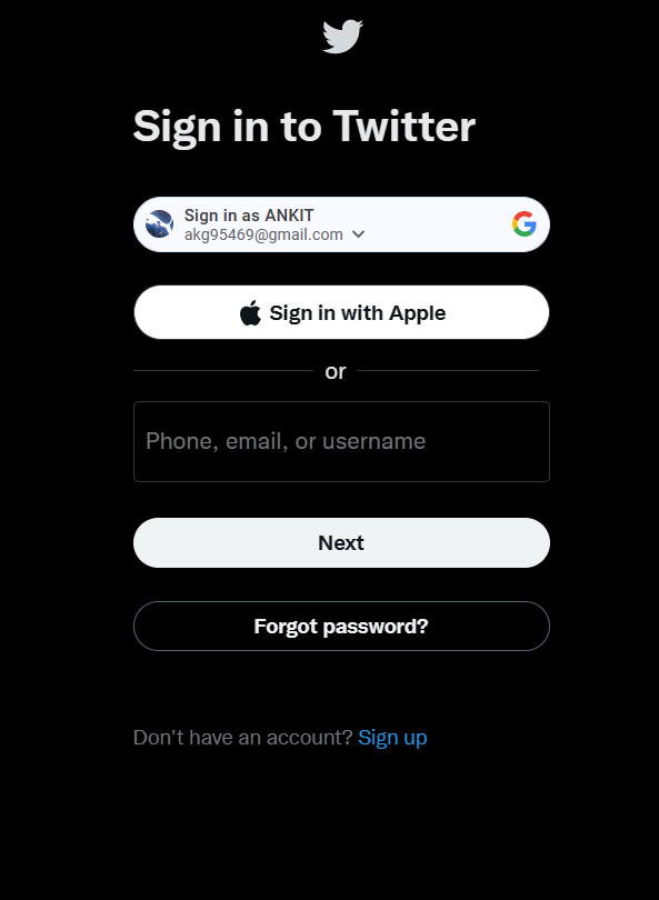Twitter Login Form · Issue #386 · WeBeginners-Community/CSS.Effects ...