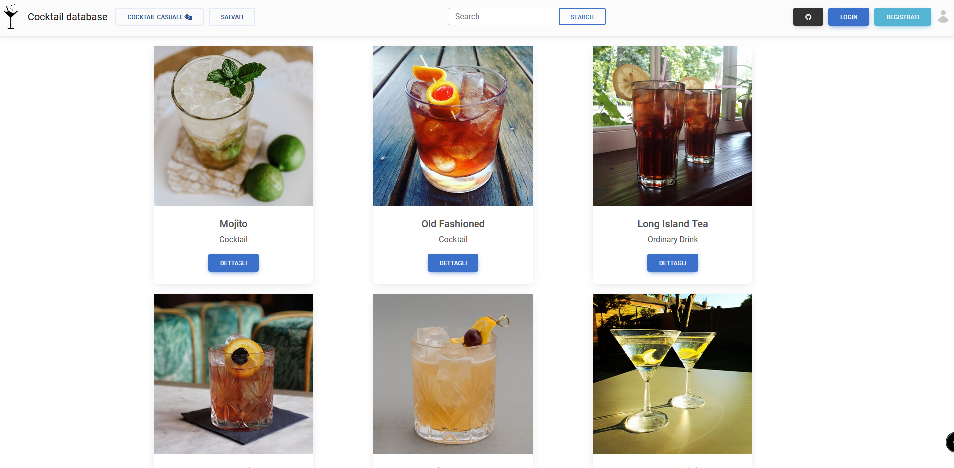 GitHub - fasolinidavide/cocktail-recipe