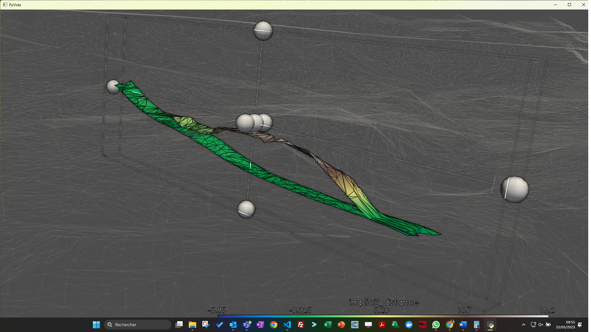 Export a mesh object as OBJ/PLY file colorized/textured by implicit ...