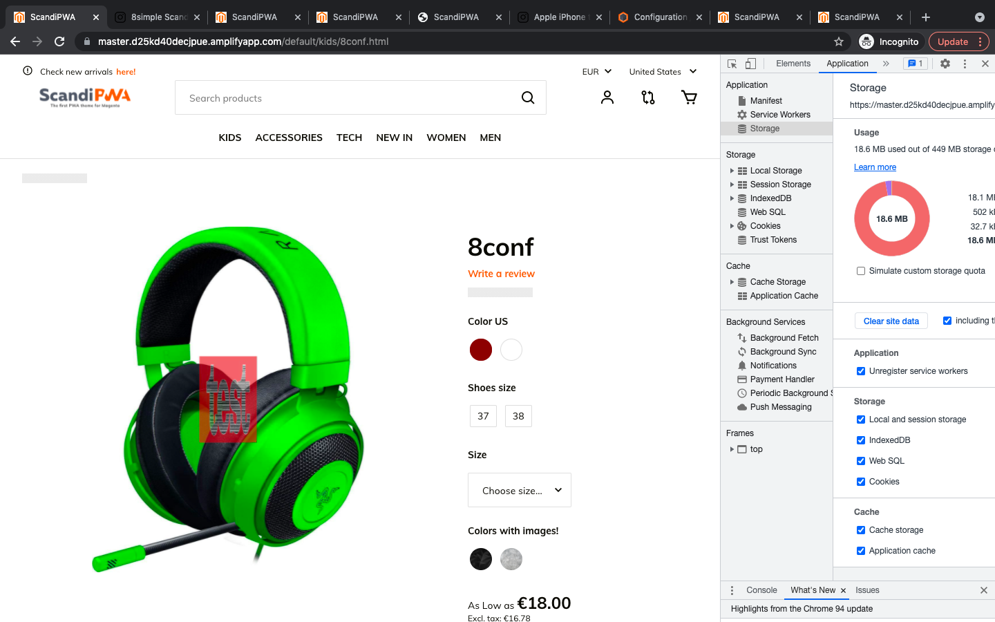 Watermark is missing on images on PDP, PLP and in the cart · Issue ...